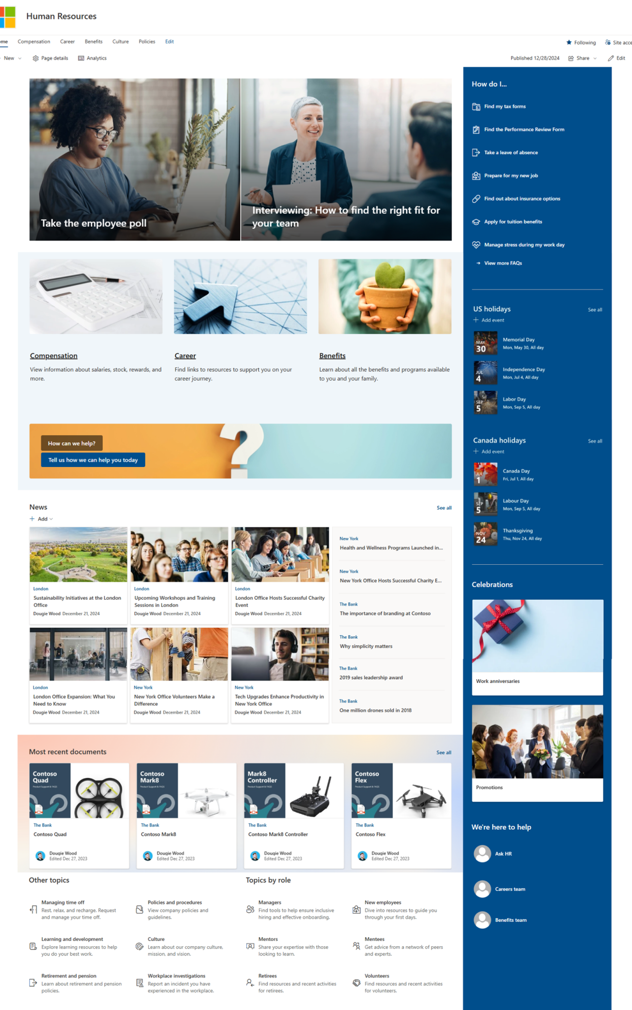 The Top 10 Best SharePoint Intranet Examples in 2025